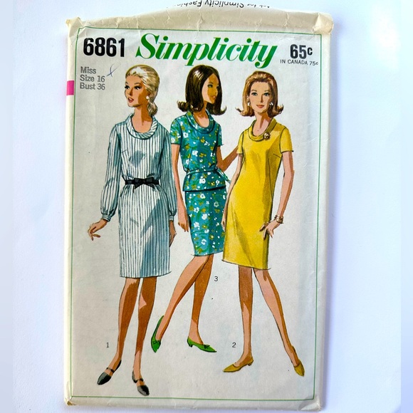 Simplicity | Other | Simplicity 686 6s Sewing Pattern | Poshmark